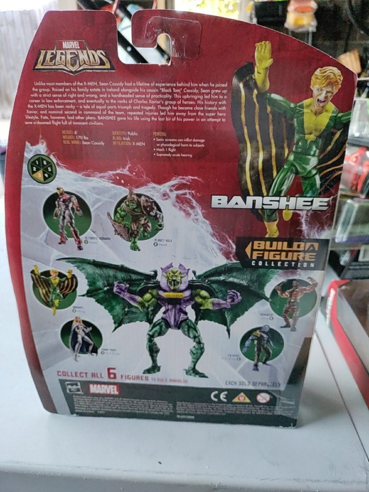 Marvel Legends Banshee Action Figure Annihilus Series BAF 2006 Hasbro ...