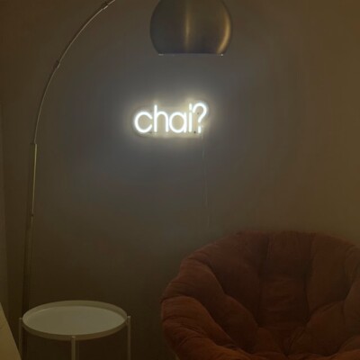 Chai? Tea Vivid LED Neon Sign Lamp Light Flex Acrylic Display Hanging ...
