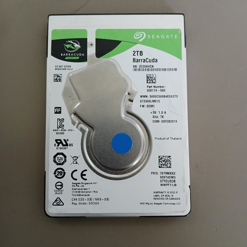 Seagate BarraCuda 2TB 2.5" SATA HDD ST2000LM015 5400RPM | eBay