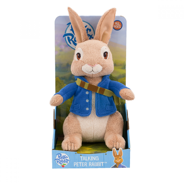 Peter Rabbit Talking Lily Bobtail 11.8in Plush Toy - Multicolor for ...