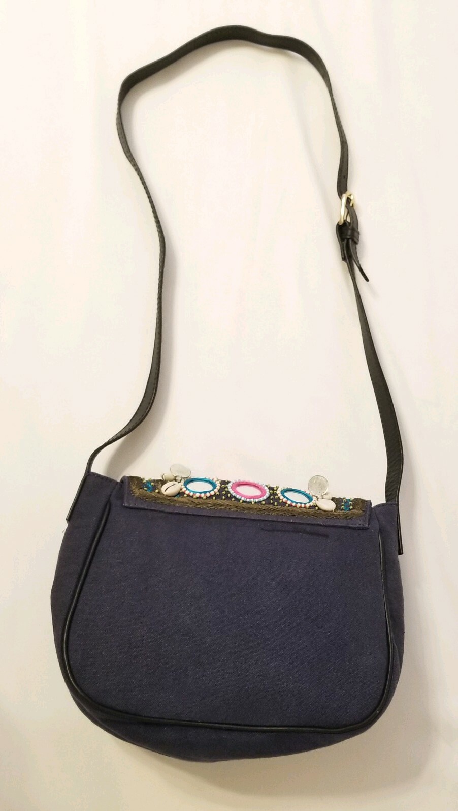 Antik Batik Koshi Small Shoulder Bag Beaded Tassels Colorful Purse New ...