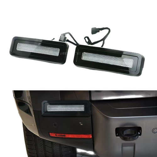 LED Rear Bumper Reflector Brake Light for Defender 90 110 130 2020-2023 ...