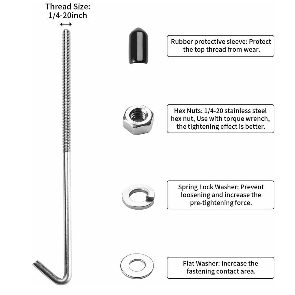 Aluminum Battery Fixed Bracket Retaining Clamp Tie Down Holder 10'' J ...