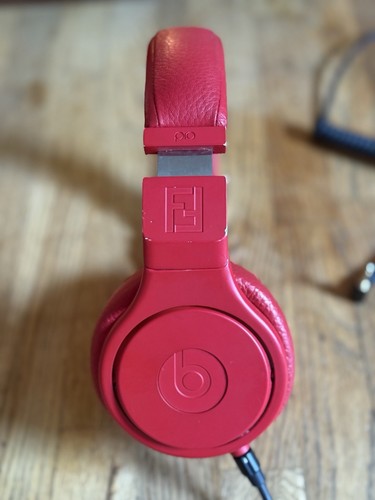 Beats Pro by Fendi Red Headphones Limited Edition Rare | eBay