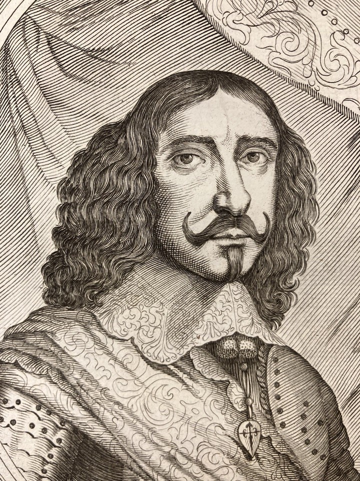 Portrait Luis de Benavides Carillo Spanish General Governor Milan | eBay