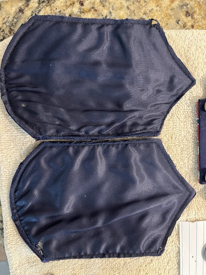 U.S. Air Force USAF Ribbon Bar with 17 Ribbons-60s 70s 80s-Wings-Chief ...