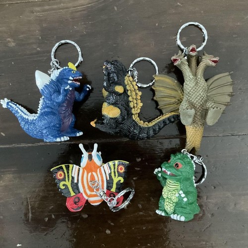 Godzilla Key Chain 5 Pieces Set King Ghidorah Mothra Space Godzilla Junior | eBay UK