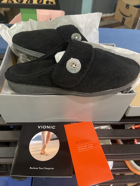 Vionic Sadie Yvw5103 Slippers Women's Size 9 Black for sale online | eBay