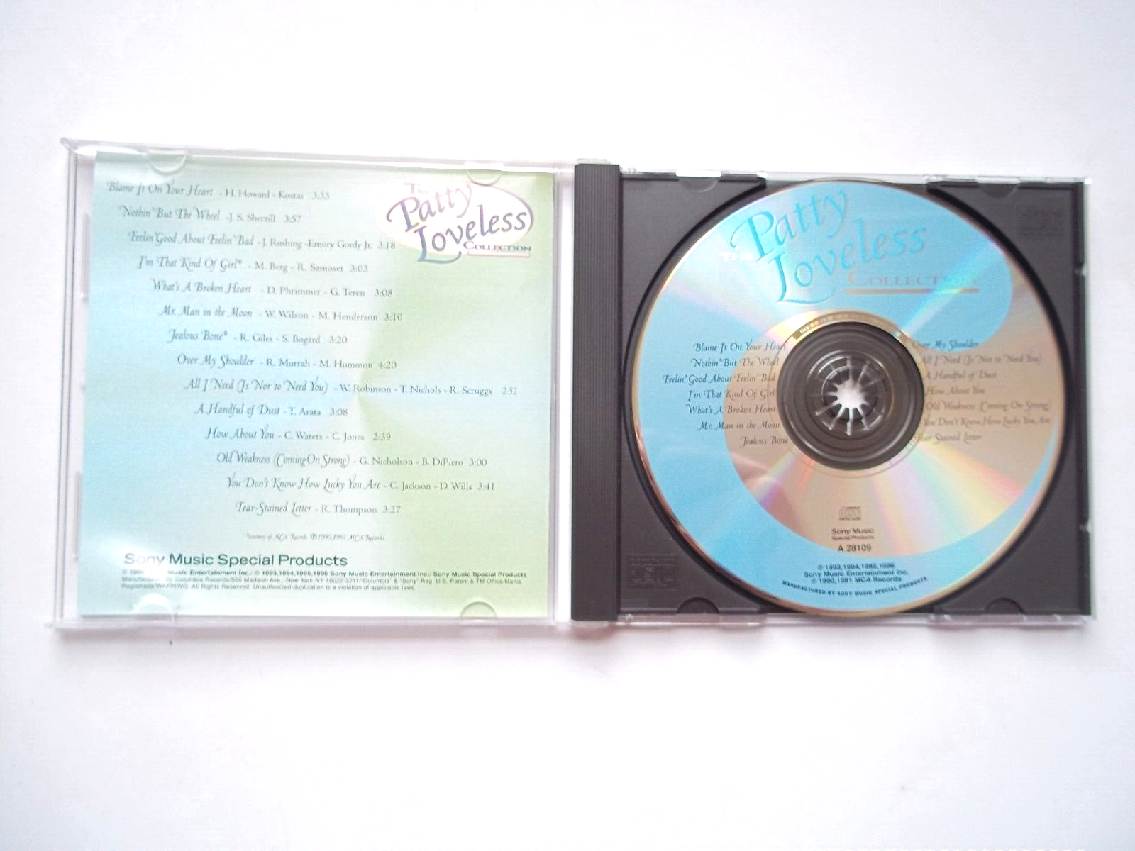 CD THE PATTY LOVELESS COLLECTION Jealous Bone, Handful Of Dust, How ...