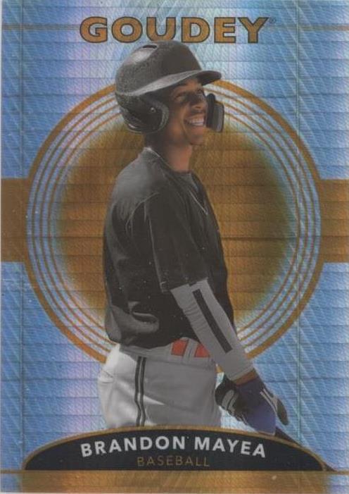 2022 Upper Deck Goodwin Champions - Goudey Platinum Brandon Mayea #GP24 ...