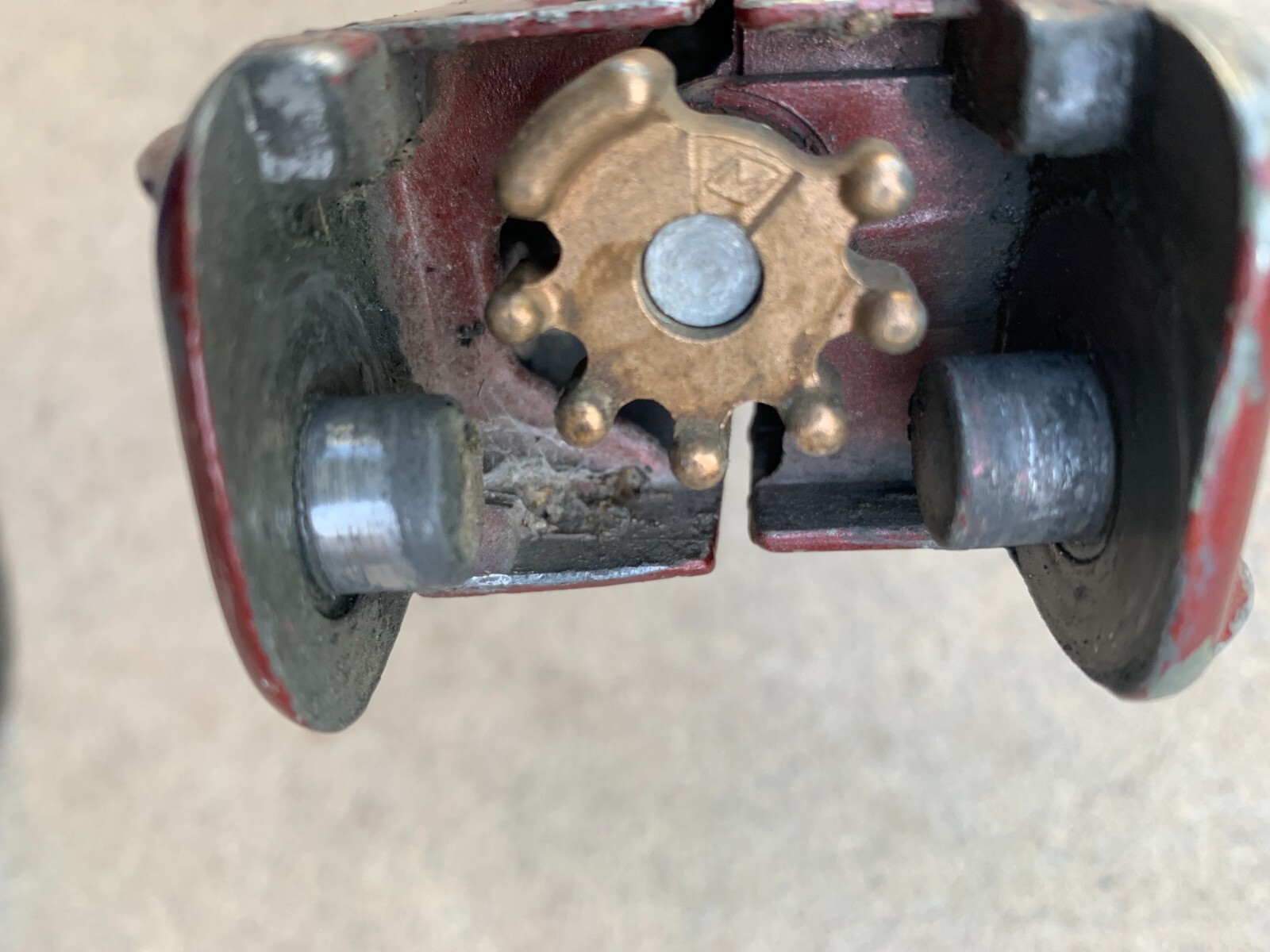 JOHNSON 7.5HP 377943 AD11 TILLER STEERING HANDLE Fits 5.5 TO 20HP 50's ...