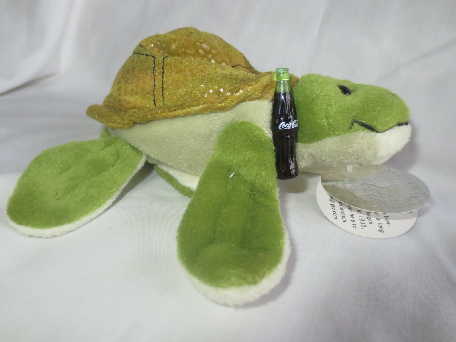 Coca-Cola Bean Bag International Collection Salty Sea Turtle Bahamas ...