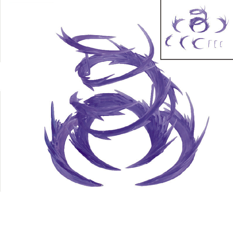 Toy Starsoul Tamashii Wind Effect Modified Parts For D-Art Fix Figma ...