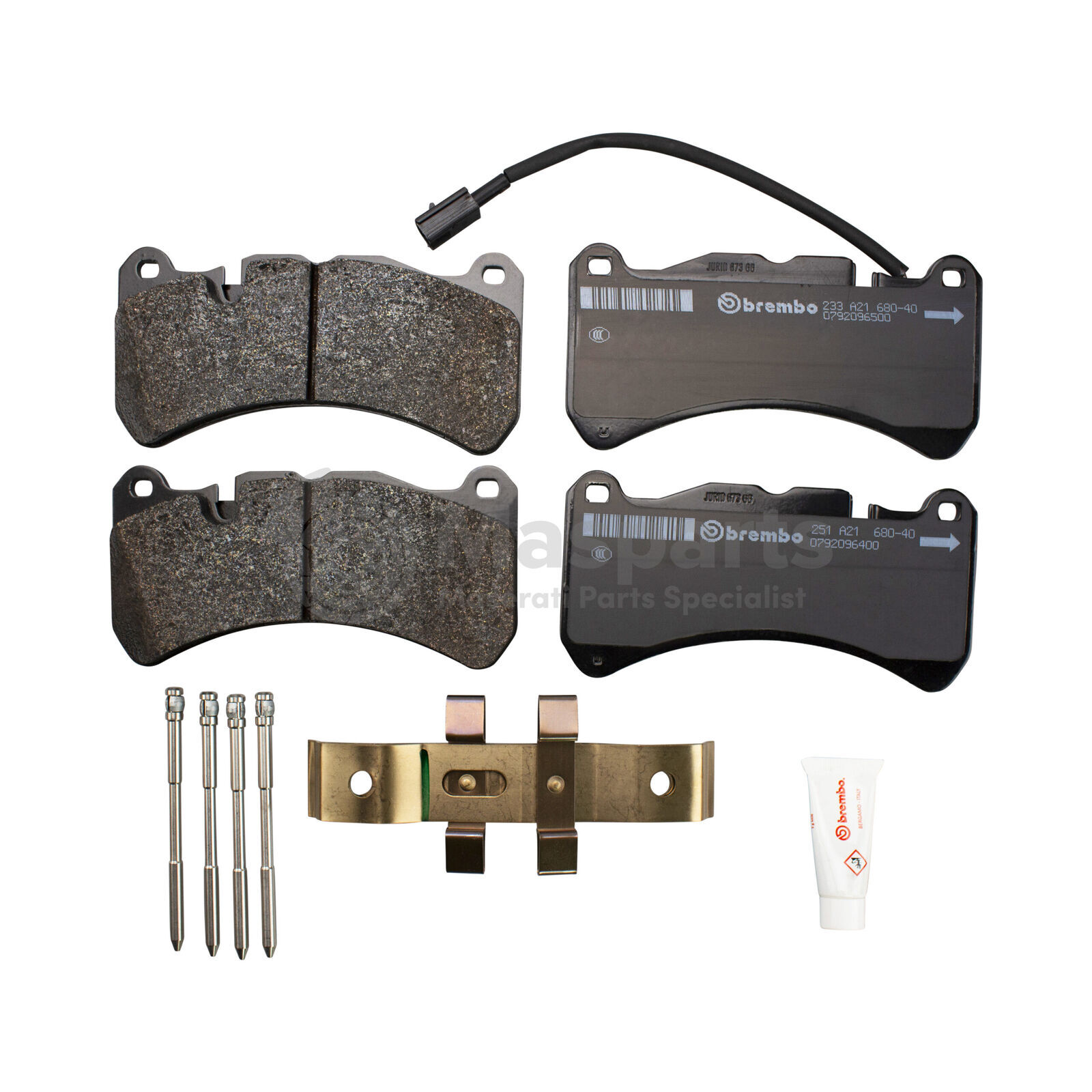 Maserati Ghibli III, Quattroporte VI Front Brake Pads Kit 673012041 | eBay