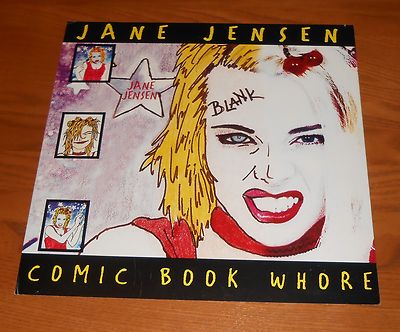 Jane Jensen Comic Book Whore Poster 2-Sided Flat Square 1996 Promo ...