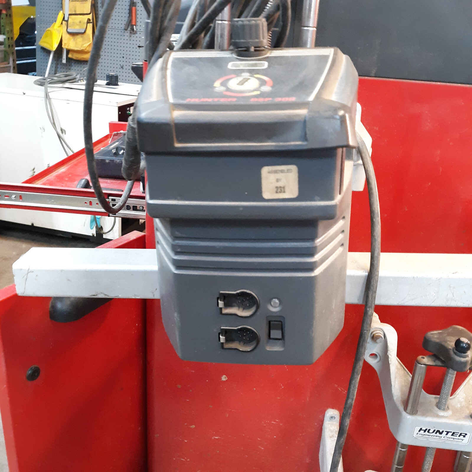 Hunter R611 Alignment Machine Rotunda W/ Accessories P/N 30-378-1 DSP ...