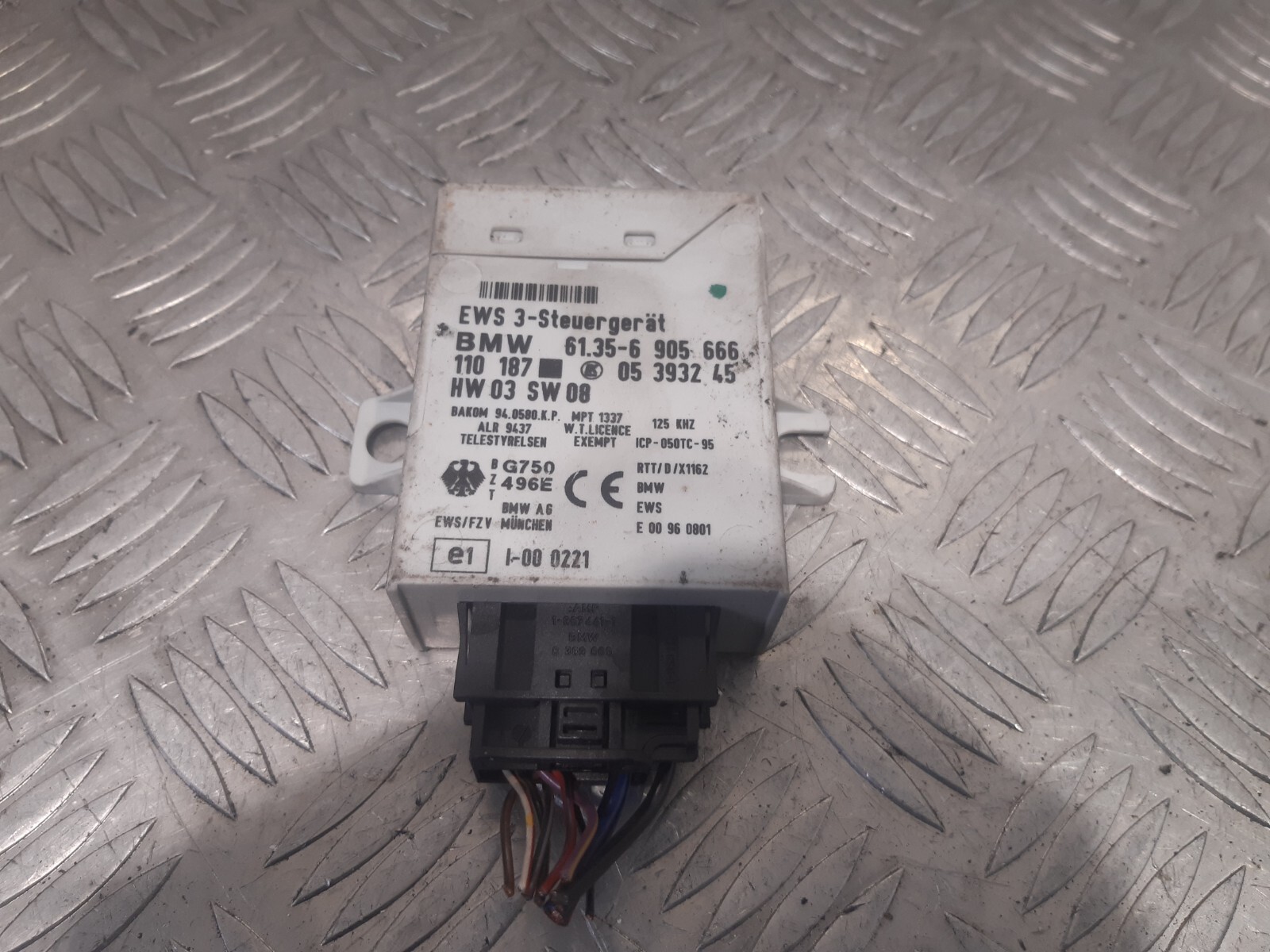2003 MINI ONE COOPER R50 R52 IMMOBILISER CONTROL MODULE 6905666 | eBay