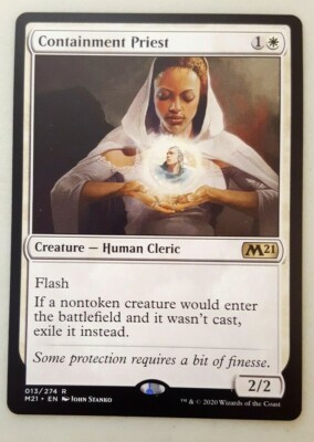 1x Containment Priest Core Set 2021 M21 MTG Magic the Gathering NM | eBay
