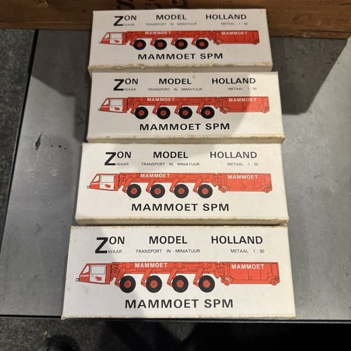 Zon Model Holland Mammoet SPMT Set 1:50 Scale Metal Model Kit | eBay