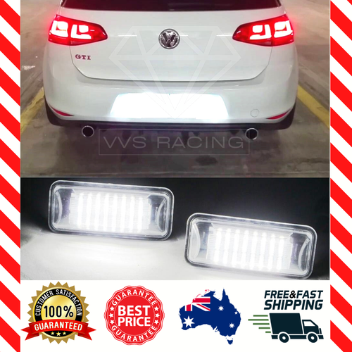 Fits VW Volkswagen MK6 MK7 MK7.5 R GTI Golf - Rear License Plate LED ...