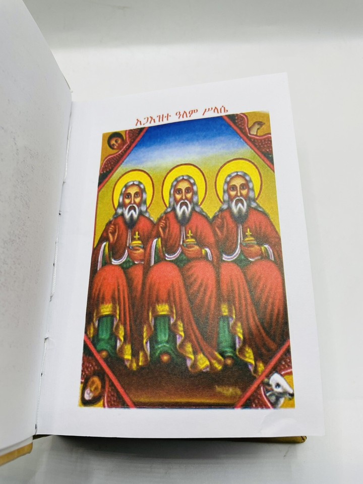 Ethiopian Orthodox prayer book(መጽሐፈ ፀሎት),in Geez,Tigrigna&English ...