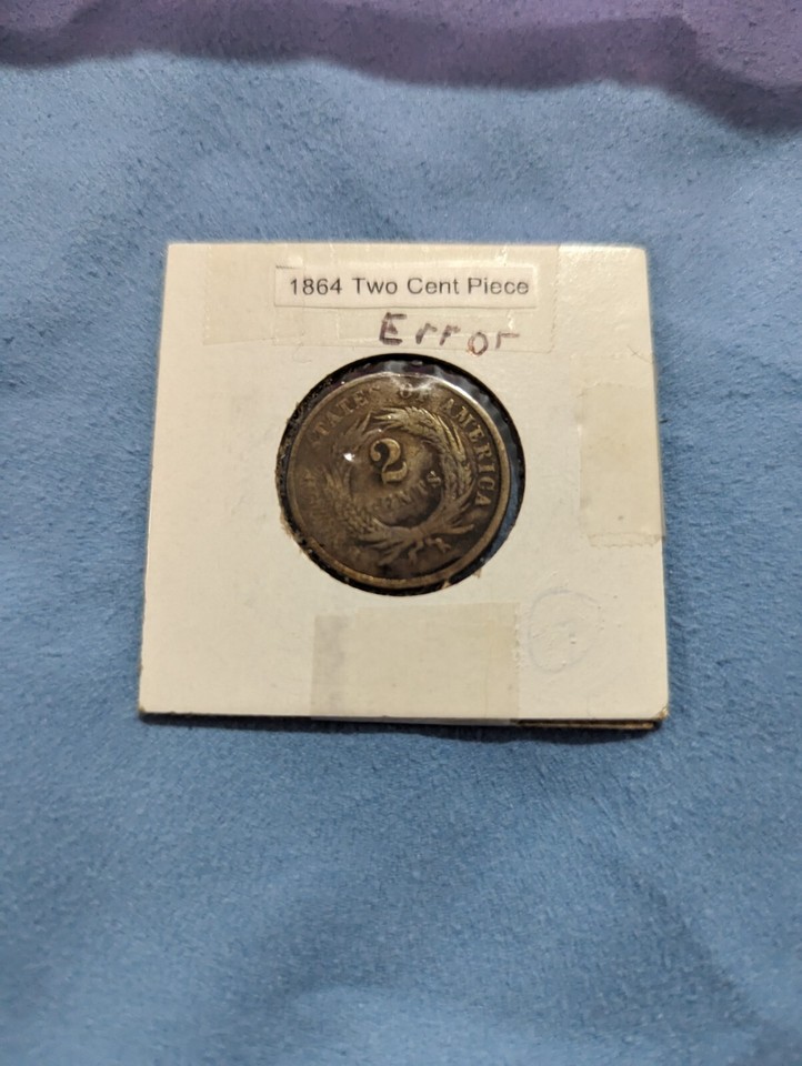 1864 Two Cent Piece, Uncertified Error? | eBay