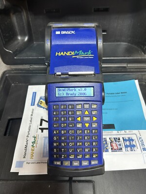 Label Makers - Brady Handimark Portable Labeler Maker