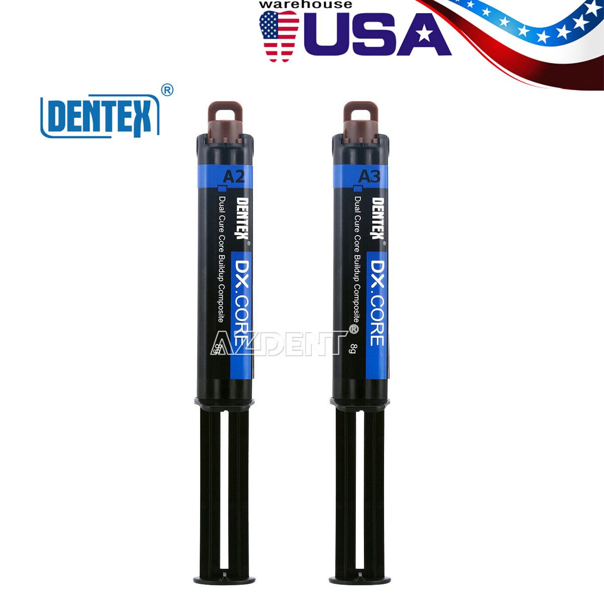 Dental Dual Cure Flowable Composite Resin Refill Core Build Up 8g ...