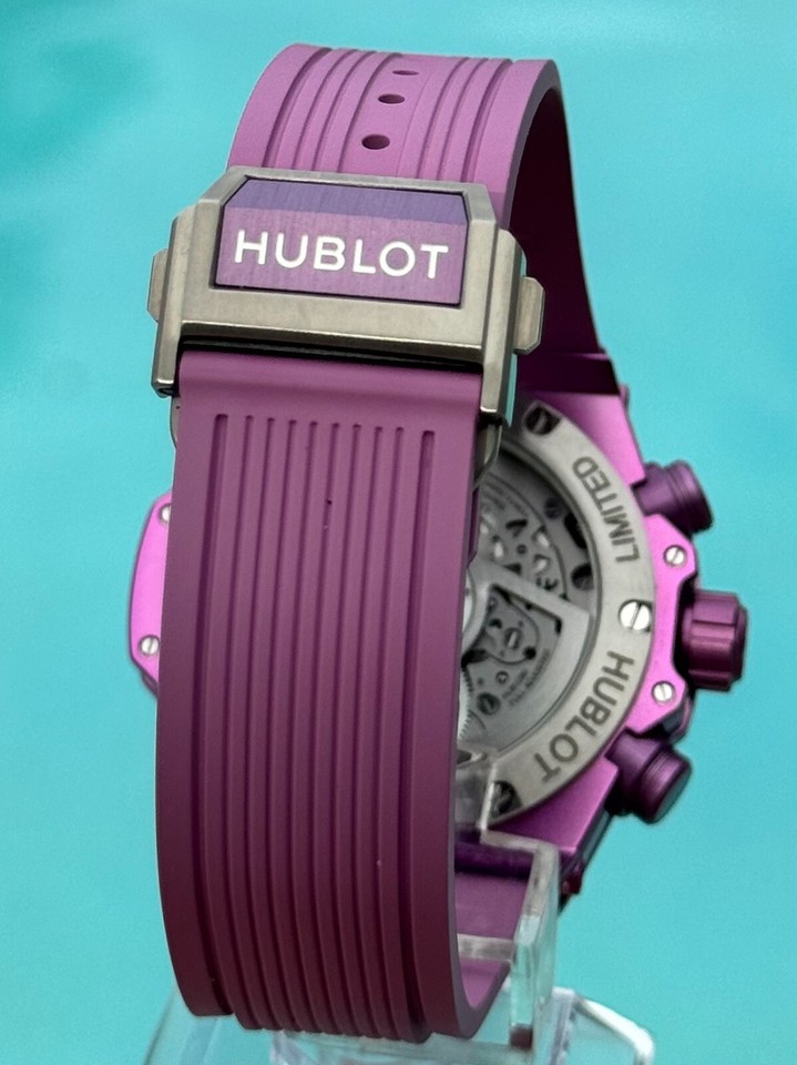 Hublot Big Bang Unico Summer Purple - 1 of 200 Limited - Full Collector ...