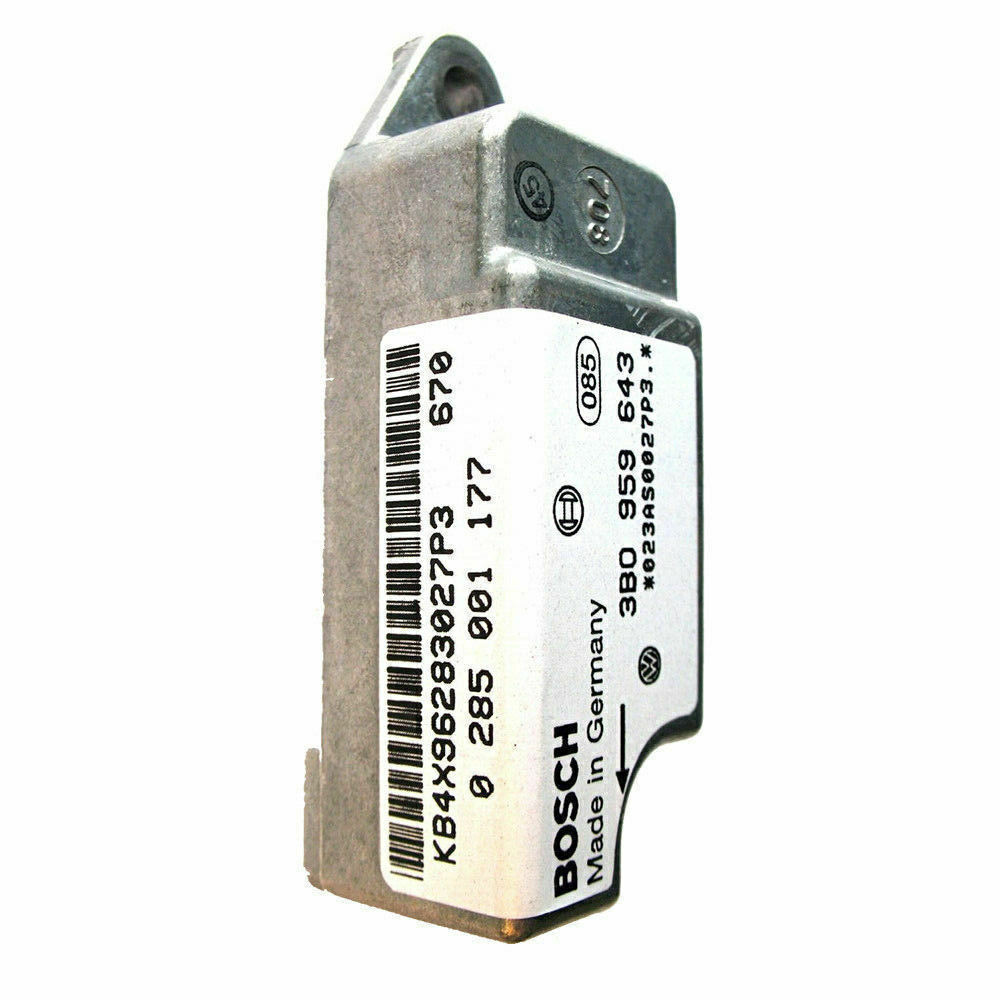 Bosch Airbag SRS Crash Sensor 3B0959643 VW Passat 3B Modul 0285001177 ...
