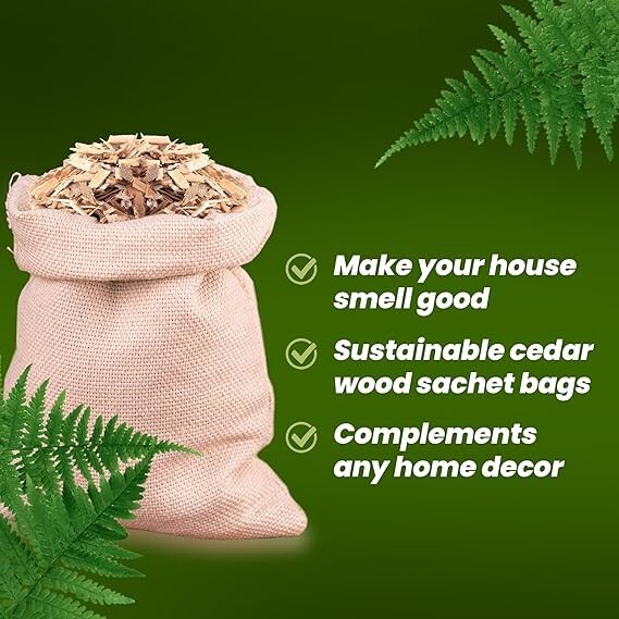 Incense Cedar Chips for Closets and Drawers - Fragrant Aromatic Bags | eBay