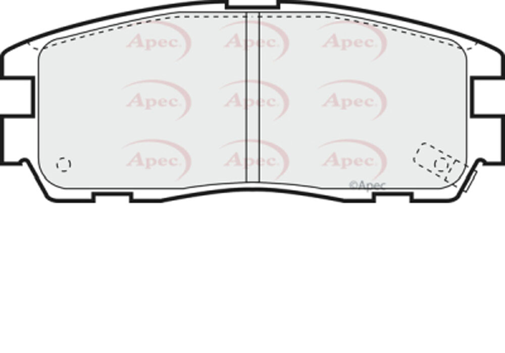 Premier Rear Brake Pads Set Fits Vauxhall Frontera Isuzu Trooper ...