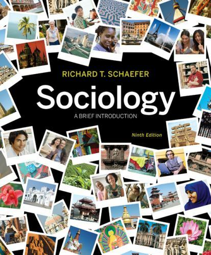 SOCIOLOGY A Brief Introduction Ninth 9th Edition Textbook by Richard T ...