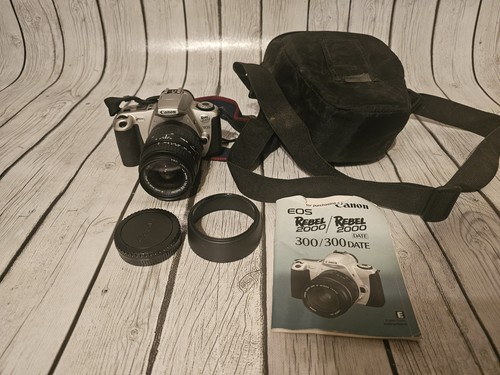 Canon EOS Rebel 2000 35mm SLR Film Camera w/ Canon 28–80mm Zoom Lens | eBay