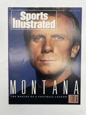 1990 Sports Illustrated Aug 6 Montana Newsstand High Grade | eBay