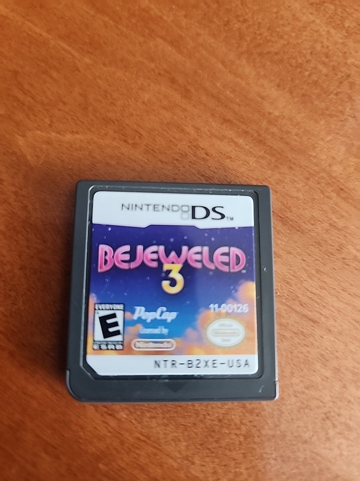 Bejeweled 3 (Nintendo DS, 2011) – Puzzle Classic - Cartridge Only ...