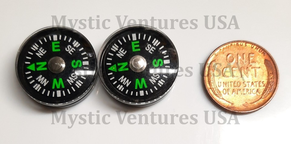 Small 20mm Pocket Survival Compasses Compass BOB SHTF - YOU PICK ...