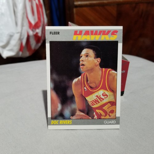 Doc Rivers 1987-88 Fleer Basketball Card #92 Atlanta Hawks | eBay