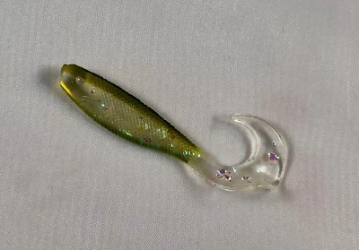 65mm / 2 1/2 Inch Shad Minnow Soft Plastic - Green Holo | eBay Australia