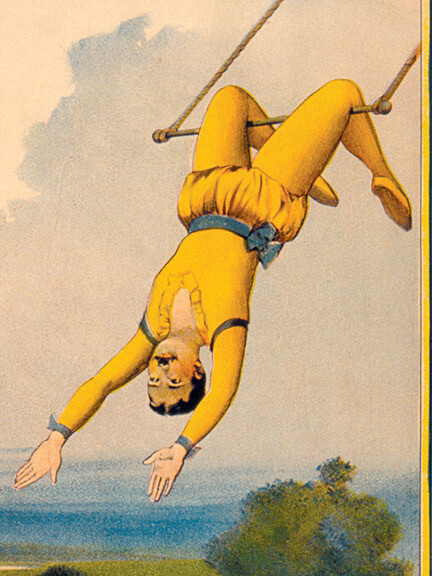 Vintage Trapeze Artist