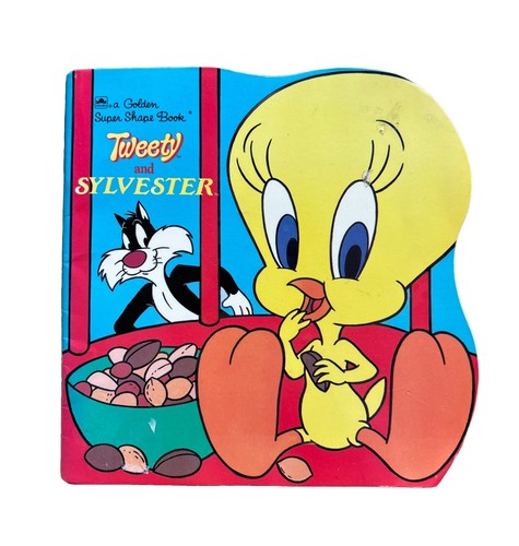 Vintage 1990 Tweety and Sylvester Golden Supershape Book | eBay