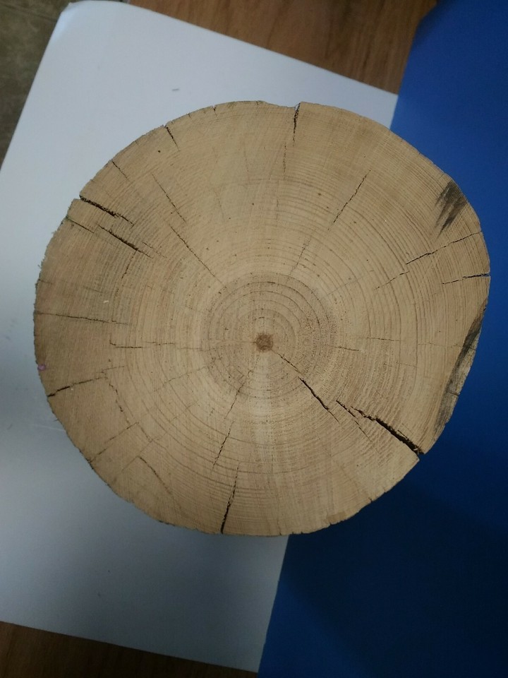 Vintage 5" Aged Pine Wood Post 14 Inches Long | eBay