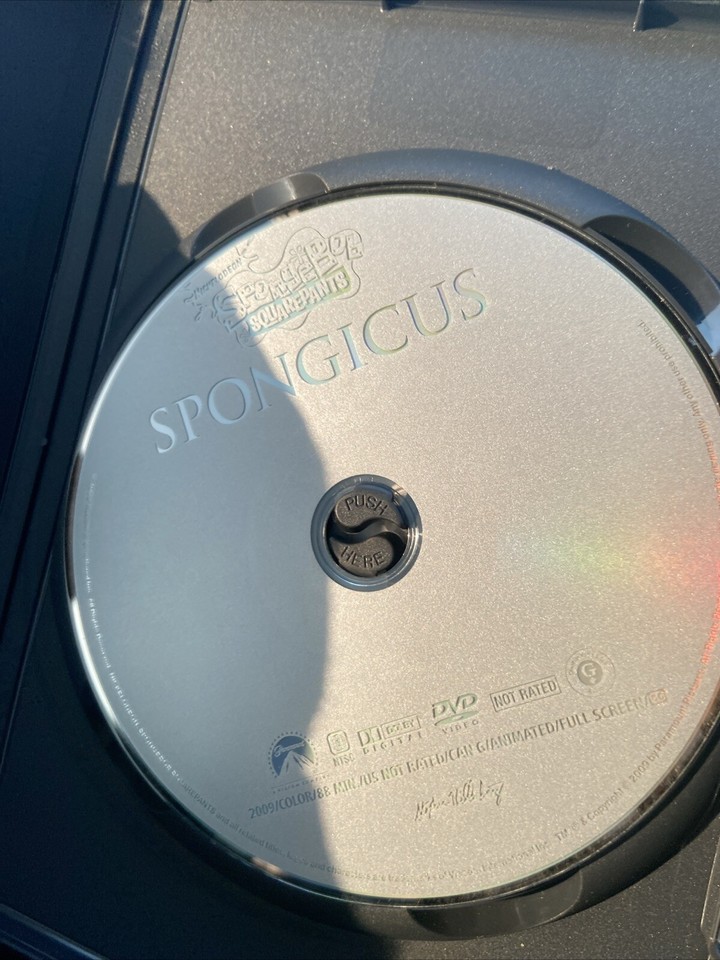 SpongeBob SquarePants Spongicus DVD (Used) Nickelodeon Cartoon | eBay