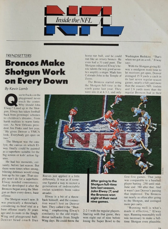 September 11, 1988 Gameday Magazine/Program, NY Giants vs San Francisco ...