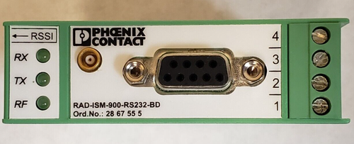 Phoenix Contact 2867555 Spread Spectrum Transceiver RAD-ISM-900-RS232 ...