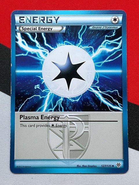 Pokémon TCG Plasma Energy Black and White Plasma Storm 127/135 Regular ...