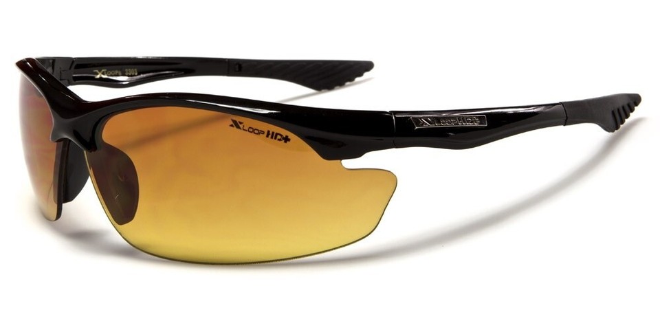 XLoop Sport HD Night Driving Clear Vision Sunglasses Yellow High ...