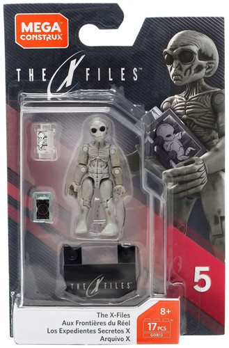 MEGA Heroes Grey Alien Micro Action Figure Building Set | eBay