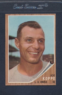 1962 Topps #039 Joe Koppe Angels EX *1502 | eBay