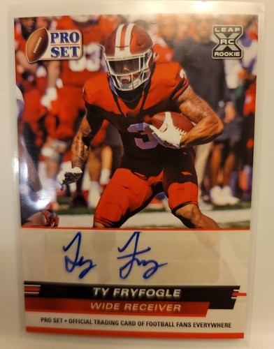 Ty Fryfogle 2022 Proset Red Parallel RC Auto COWBOYS | eBay